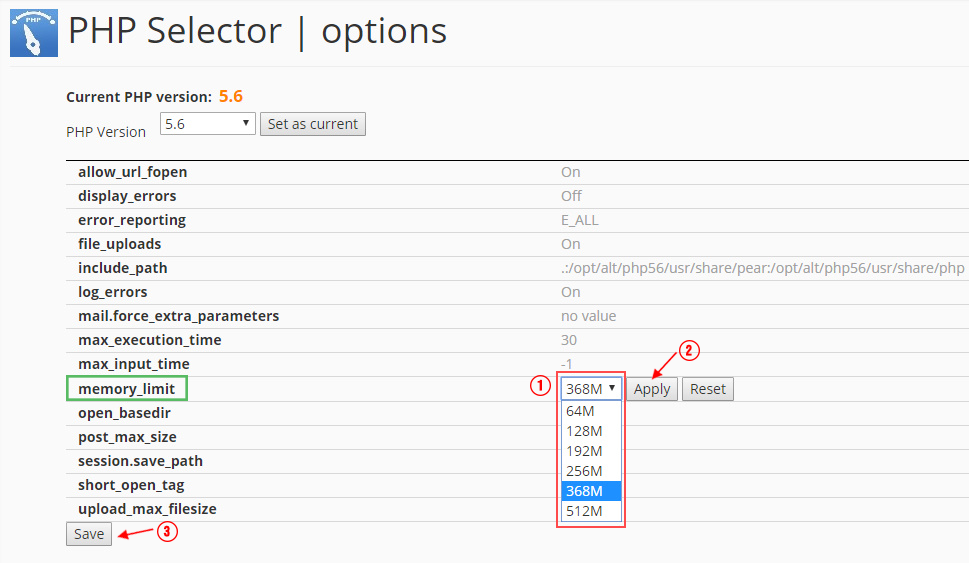 Cara Menaikan Memory Limit PHP di cPanel - Knowledgebase - Rumah Hosting